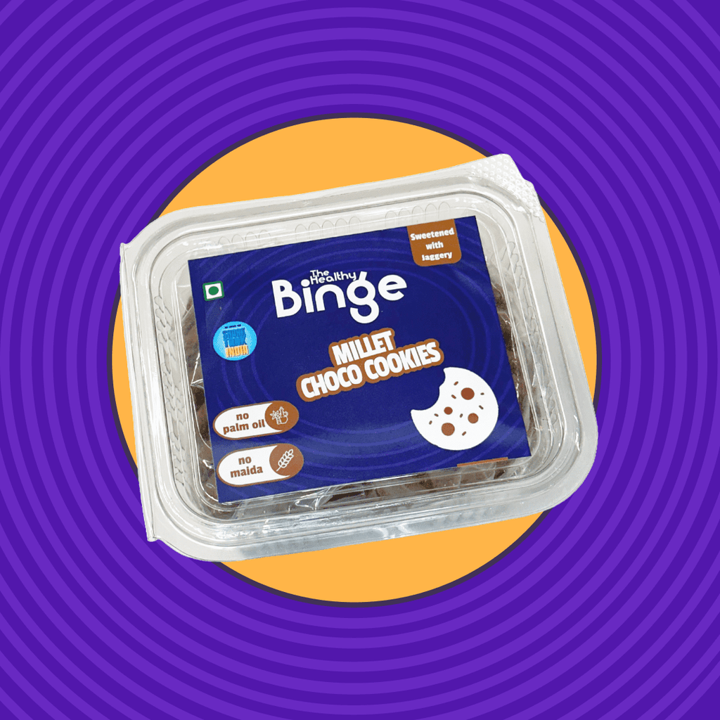 Millet Choco Cookies | No Maida & No Refined Sugar – The Healthy Binge